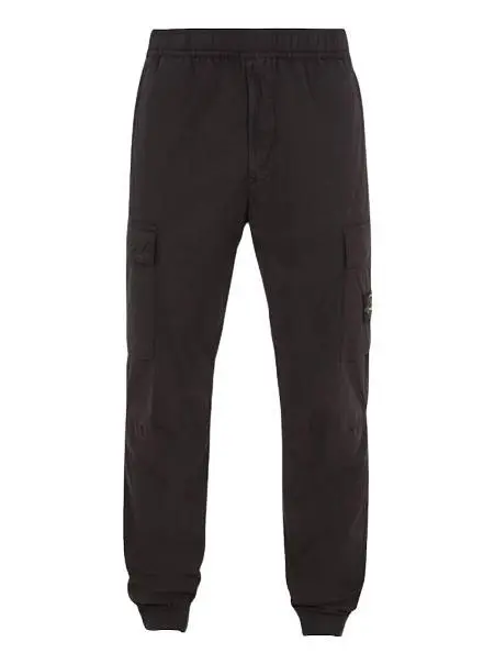 Stone Island Regular Fit Cargo Pants - Black