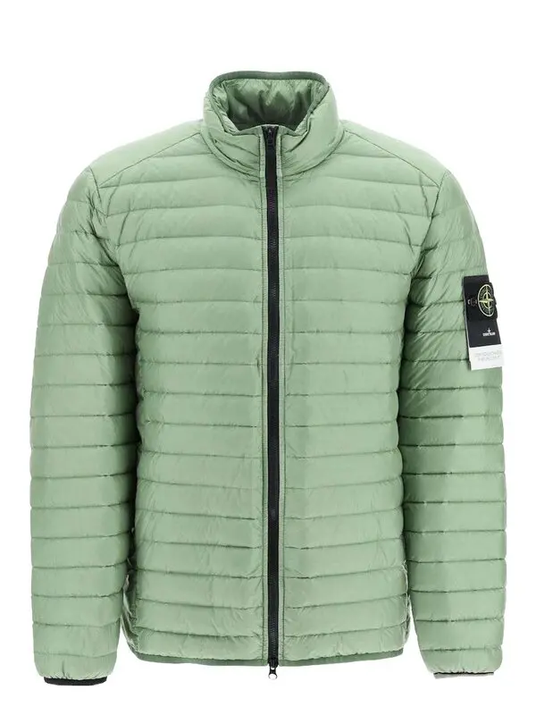 Stone Island Padded Zip-up Jacket - Green