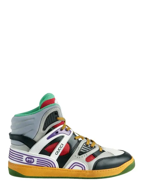 Gucci Basket High-top Sneakers - Multicolor