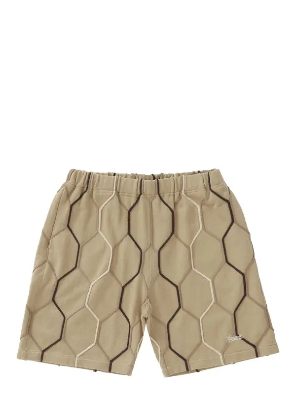 Supreme Hex Knit Short - Tan