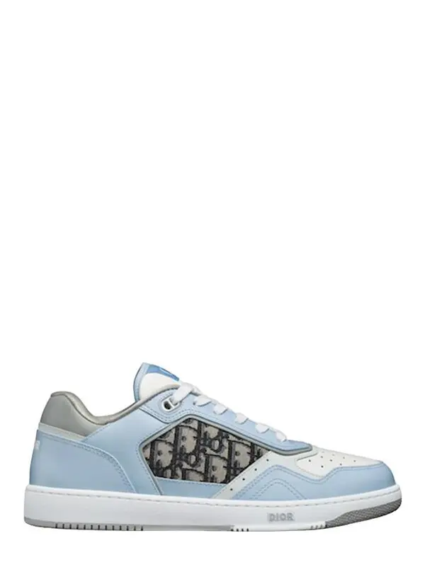 Dior B27 Low Top Sneakers - Light Blue/white/beige