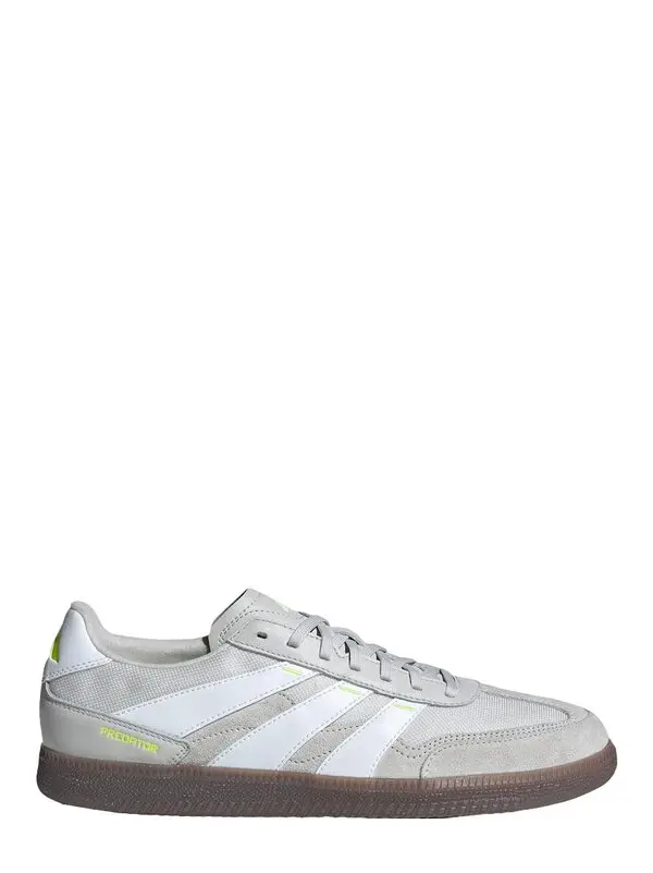 Adidas Predator 24 League Low Freestyle Sneakers - Grey One/cloud White/team Solar Yellow 2