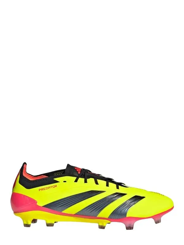 Adidas Predator 24 Elite Laceless Fg - Team Solar Yellow 2/core Black/solar Red
