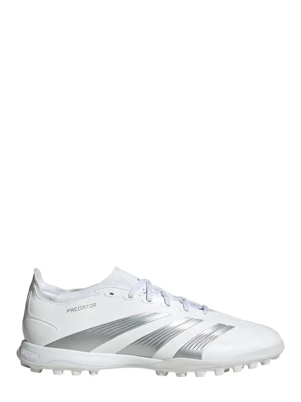 Adidas Predator 24 League Low Turf - Cloud White/silver Metallic/grey One