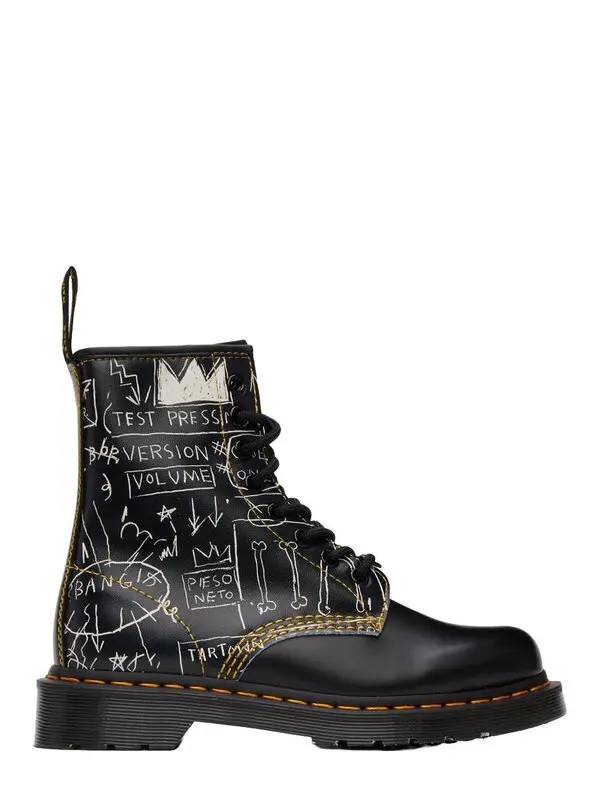 Dr. Martens 1460 Jean-michel Basquiat Beat Bop Boots - Black