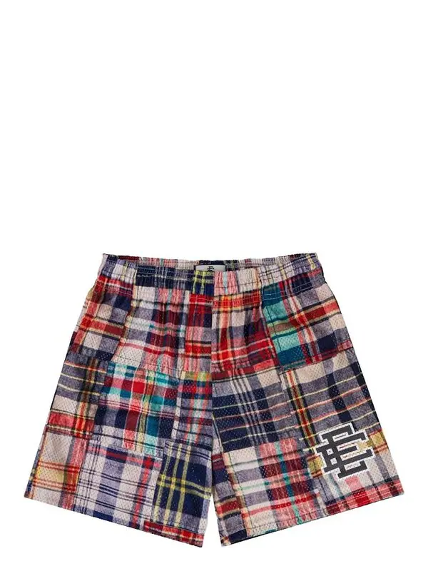 ERIC EMANUEL Ee Basic Short - Madras Plaid/grey Ee