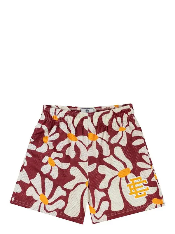 ERIC EMANUEL Ee Basic Short - Red Daisies/yellow