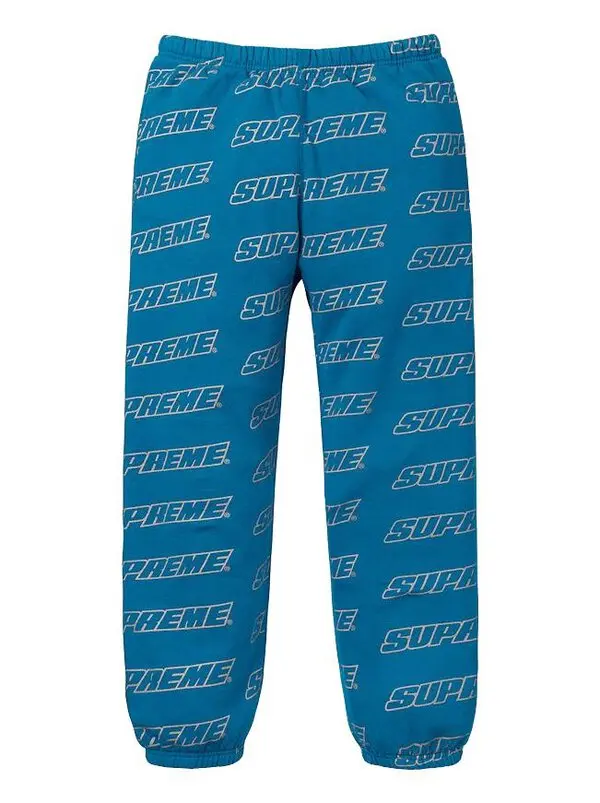 Supreme Repeat Sweatpant - Dark Aqua