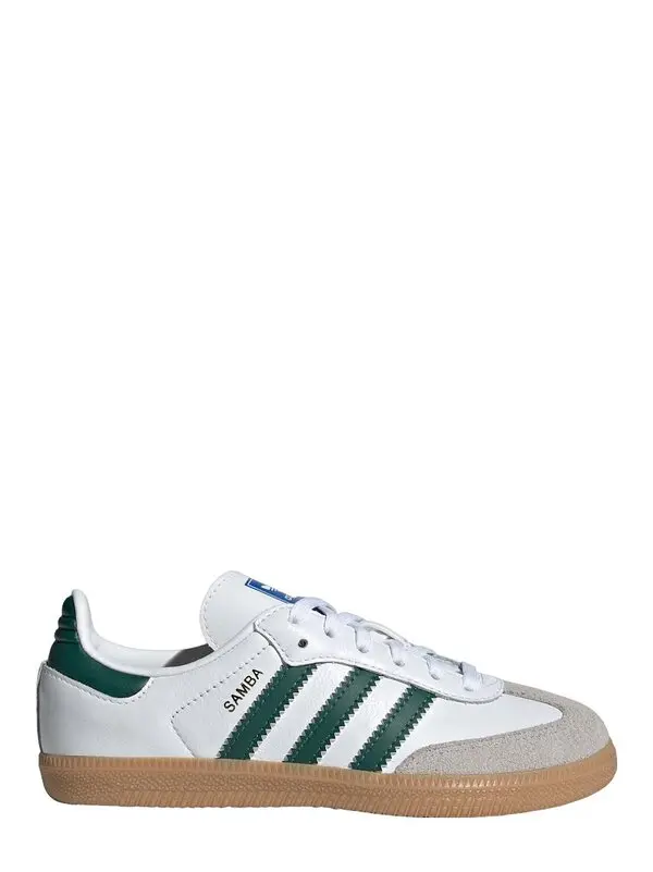 Adidas Samba Og Sneakers - Cloud White/collegiate Green/gum