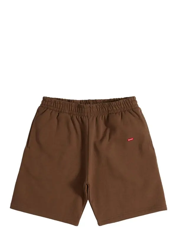 Supreme Small Box Sweatshorts - Olive Brown