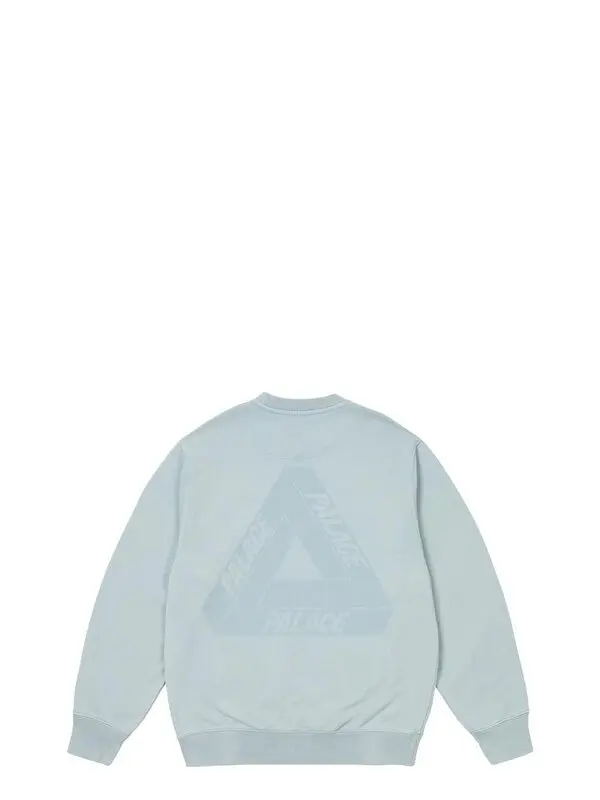 PALACE Spray Tri-ferg Crew - Hazy Blue