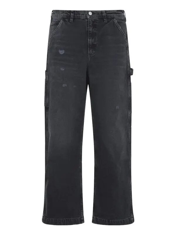 Enfants Riches Déprimés Washed Cotton Pants - Black