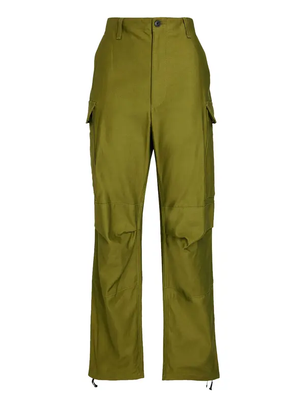 Rag & Bone Cotton-canvas Cargo Pants - Army Green