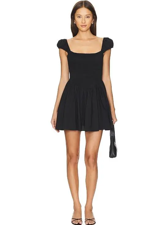 Caroline Constas Tarah Mini Dress - Black