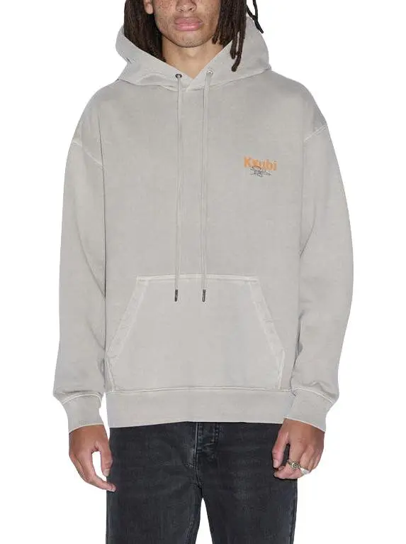 Ksubi Motto Biggie Graphic Hoodie - Grey