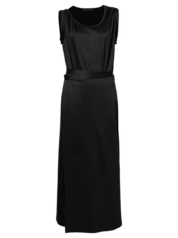 Proenza Schouler Lynn Organic Cotton Midi Dress - Black