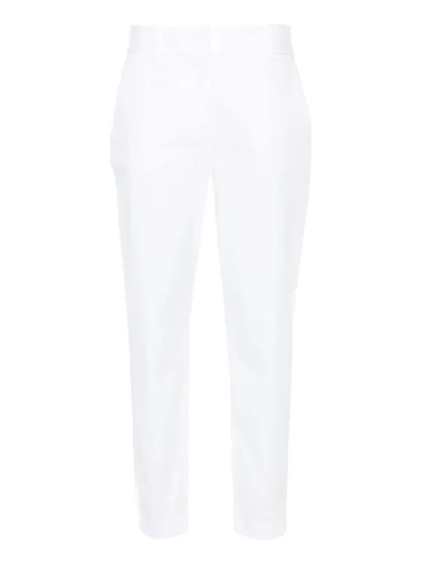 Eleventy New York Tapered Trousers - White