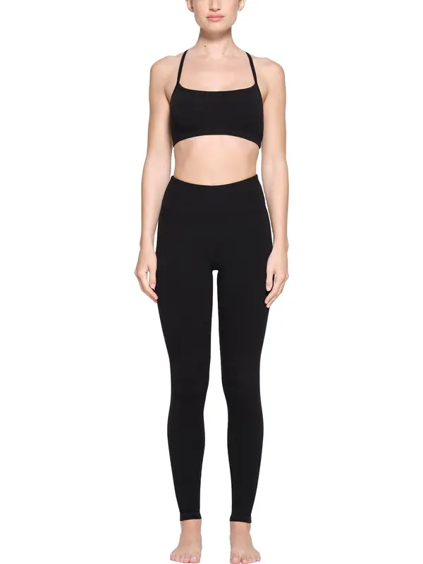 SKIMS Outdoor High Waisted Banded Legging - Onyx