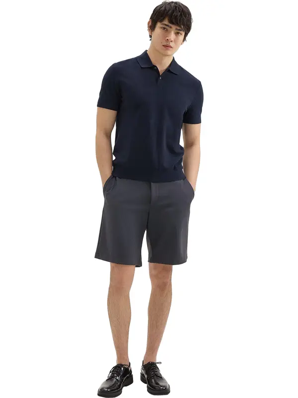 Theory Curtis 9" Drawstring Short - Basalt