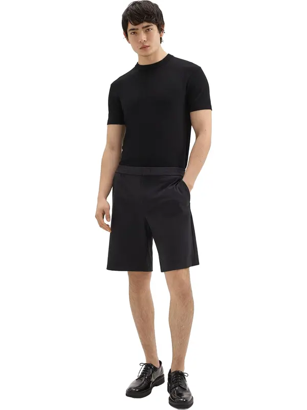 Theory Curtis 9" Drawstring Short - Black
