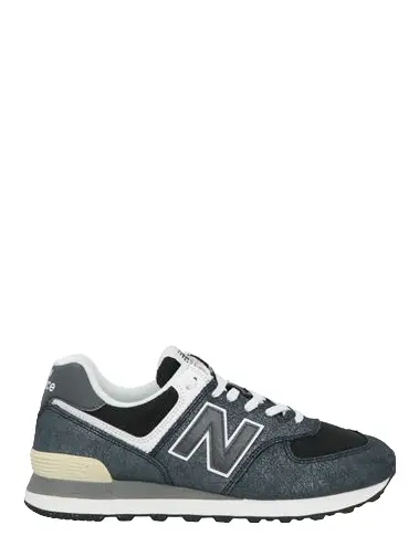 NEW BALANCE Leather And Textile Sneakers - Blue