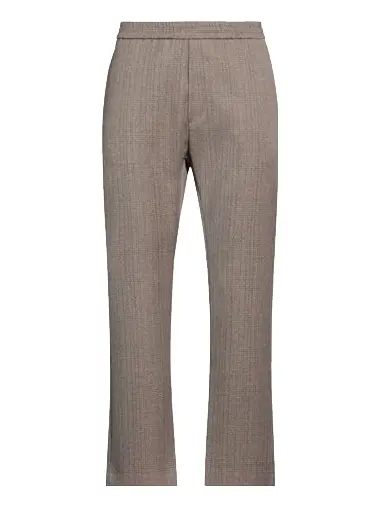 Barena Venezia Virgin Wool Herringbone Chino Pants - Brown