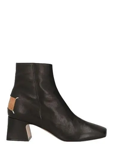 MAISON MARGIELA Ankle Boots In Leather - Black