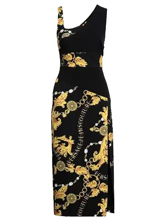 Versace Midi Dress - Black