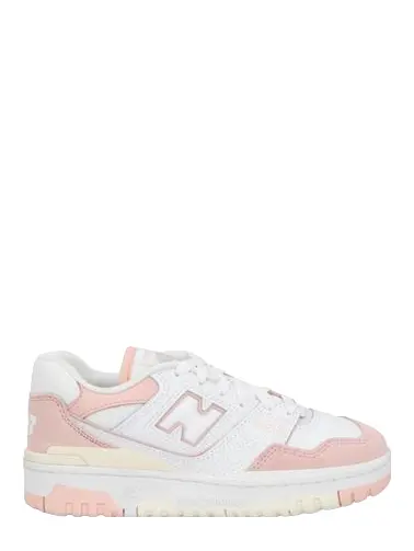 NEW BALANCE Leather Low-top Sneakers - White