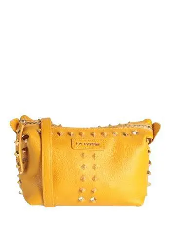LA CARRIE Leather Cross-body Bag - Yellow