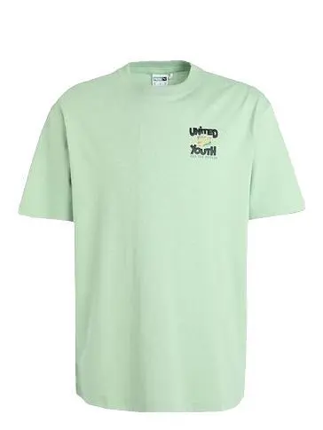 PUMA Downtown Graphic Tee T-shirt Size Cotton - Green