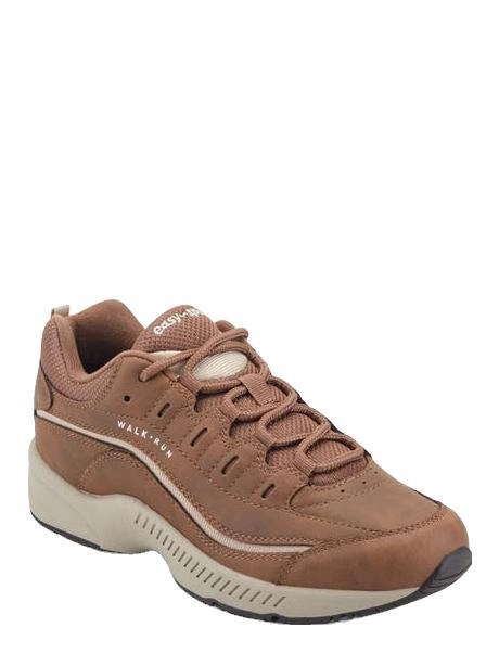 Easy Spirit Romy Sneaker - Medium Brown