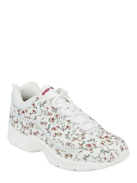 Easy Spirit Romy Sneaker - White Floral