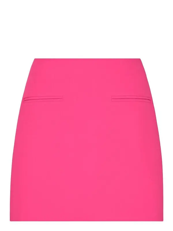 MILLY Lizzy Cady Mini Skirt - Milly Pink