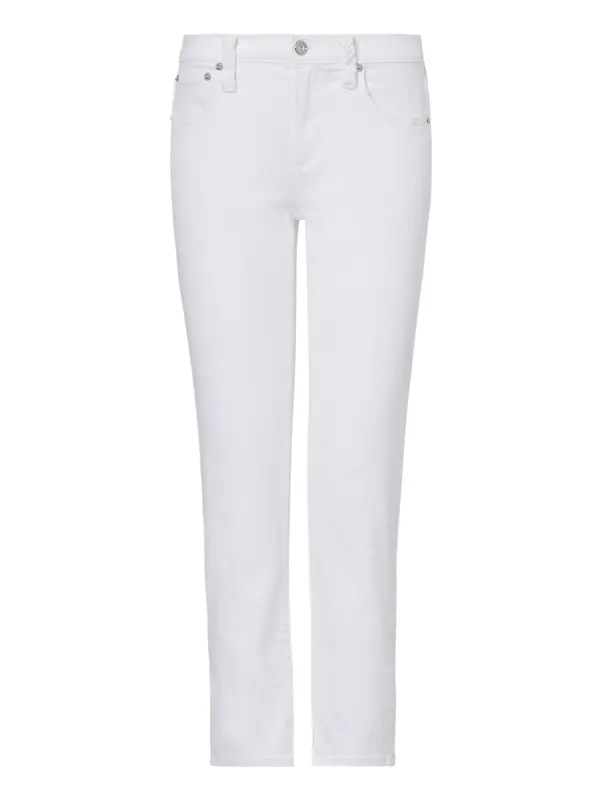 MILLY Gale Skinny Jeans - White