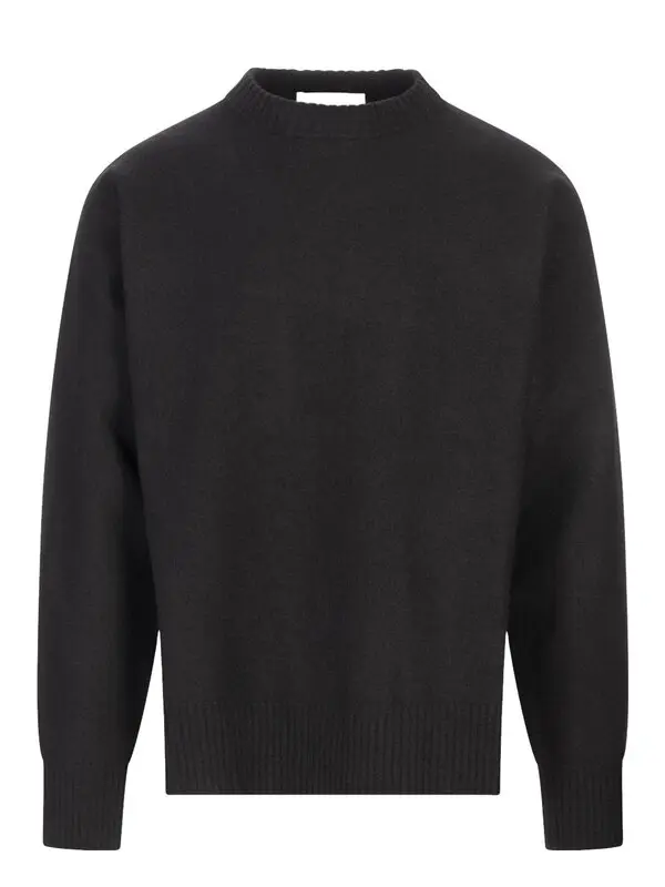 JIL SANDER Pullover Sweater - Black