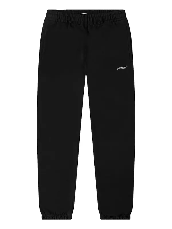 Off-White Chain Arrow Slim Sweatpants /white - Black