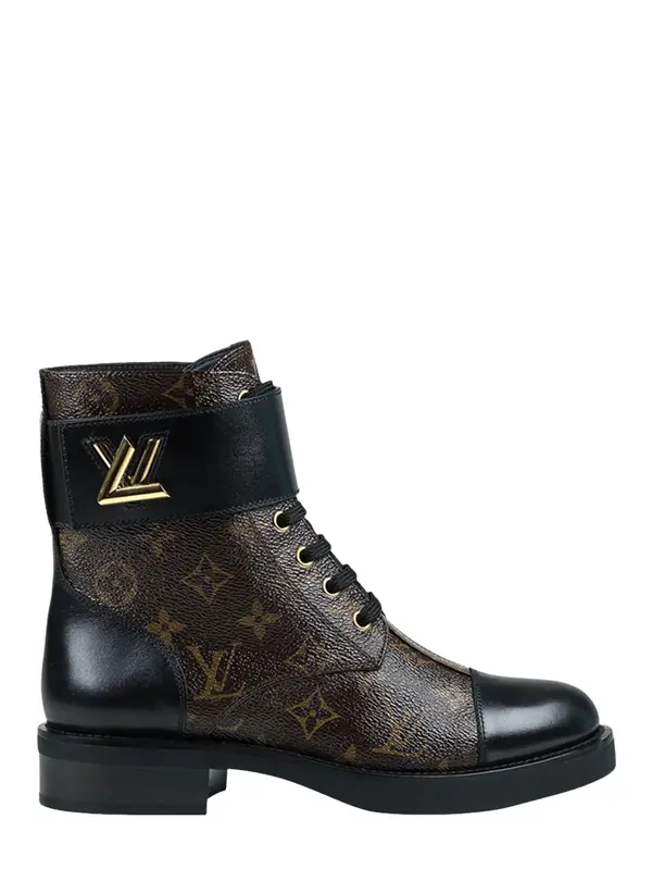 LOUIS VUITTON Monogram Wonderland Flat Ranger - Brown