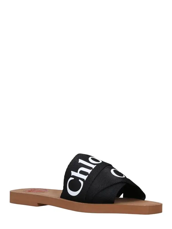 Chloé Woody Mules - Black