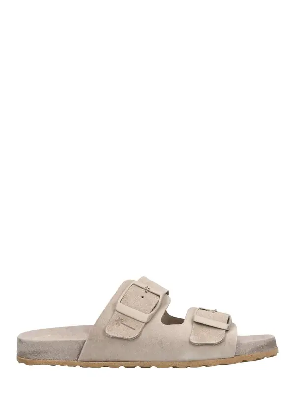 Manebí Hamptons Suede Sandals - Brown