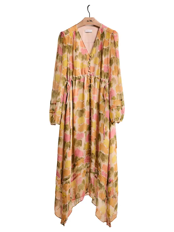 COACH® Restored Floral Long Dress - Multi