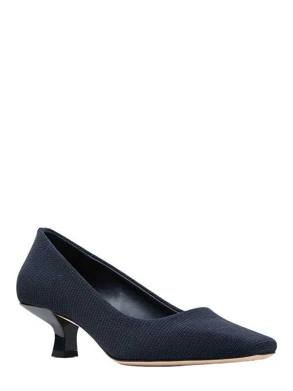 DONALD PLINER Cristin Knit Pumps - Navy