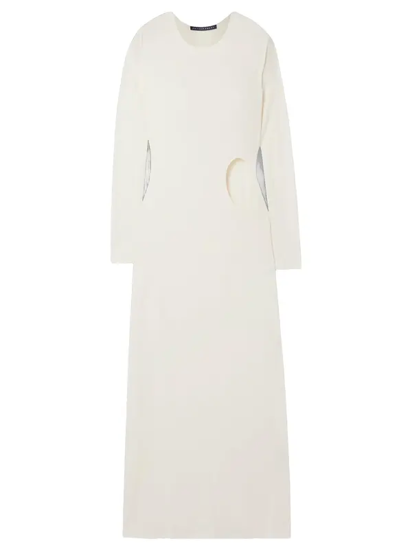 Zeynep Arçay Cutout Maxi Dress - Off-white