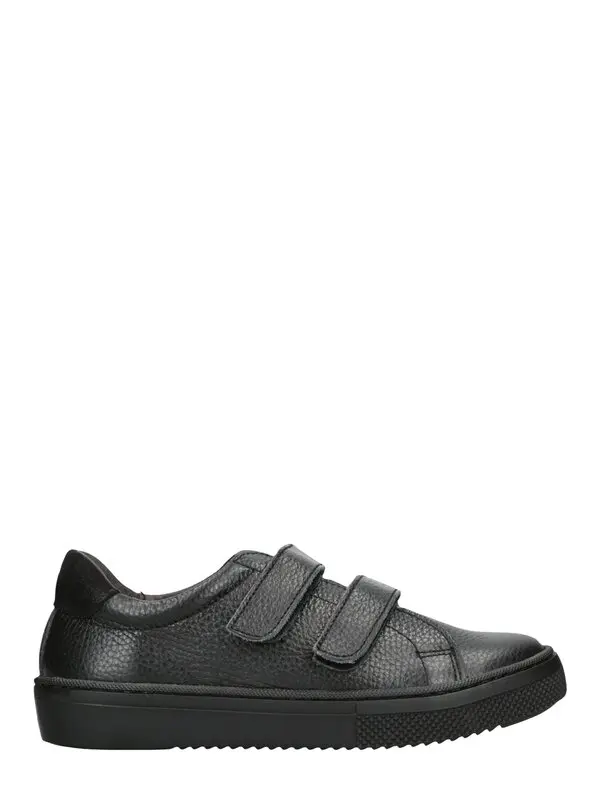 PAPOUELLI Leather Atlas Sneakers - Black