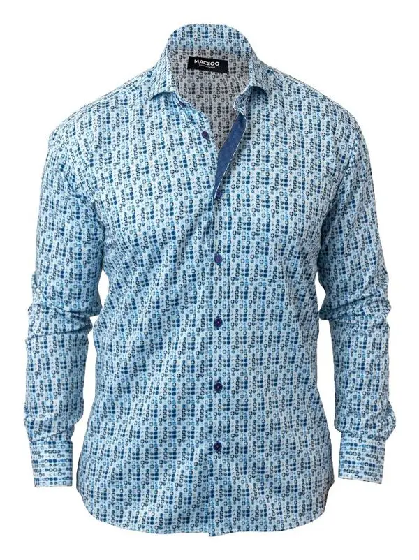 MACEOO Eistein Startile 29 Shirt - Blue