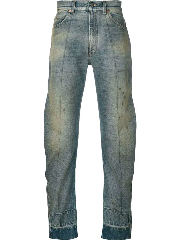 Gucci Loose Fit Jeans - Blue