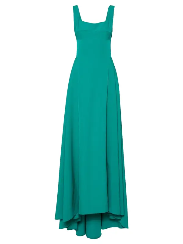 ATU BODY COUTURE Pleated Maxi Dress - Green