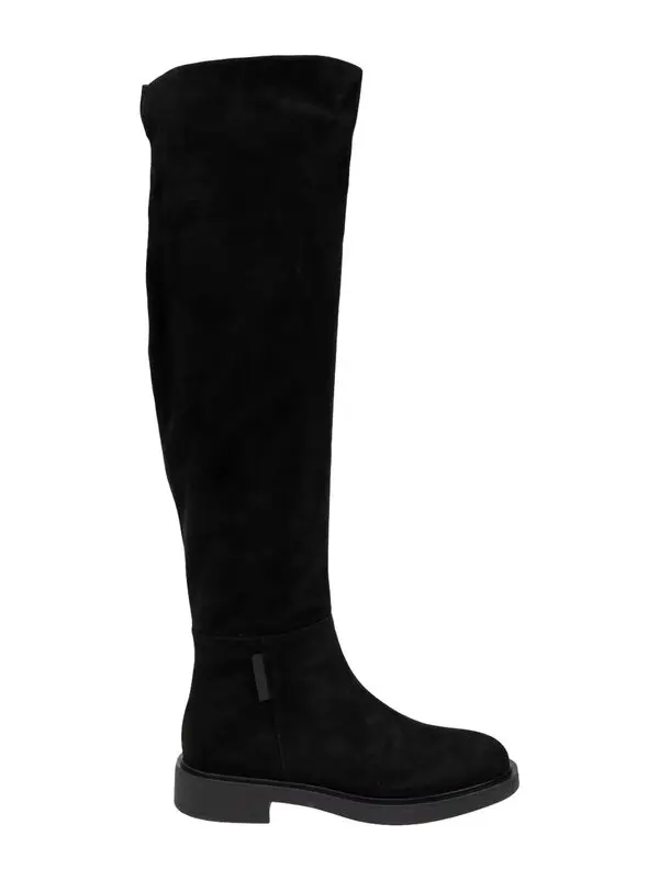 GIANVITO ROSSI Lexington Leather Boots - Black
