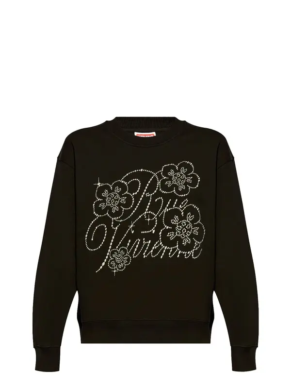 Kenzo Rhinestone Logo Sweatshirt - Black