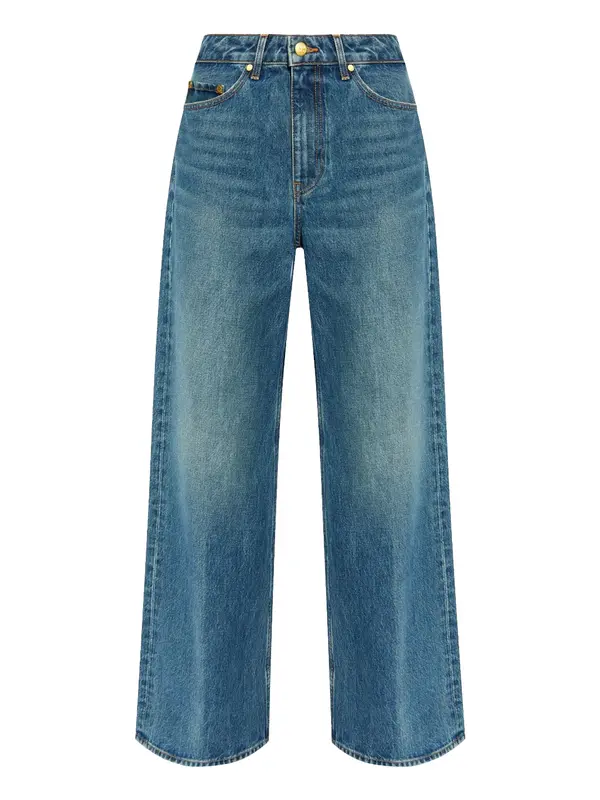 Ulla Johnson The Willow Wide-leg Jeans - Blue
